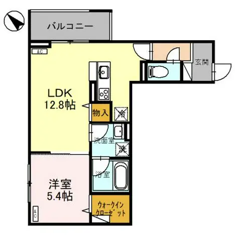 D-ROYAL中央 EAST205/栃木県小山市、小山駅徒歩5分の1LDK 44.52㎡[2階]の物件情報 | キャッシュバック賃貸(158293537)